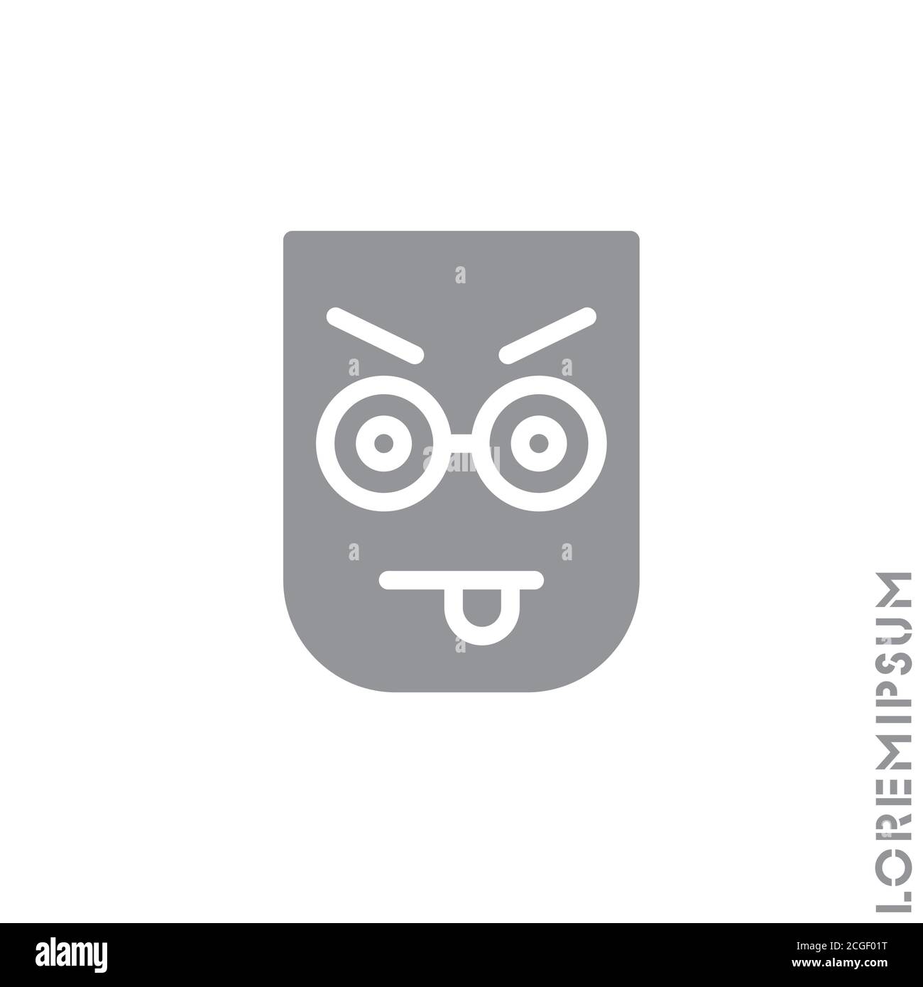 Emoji attitude Stock Vector Images - Alamy