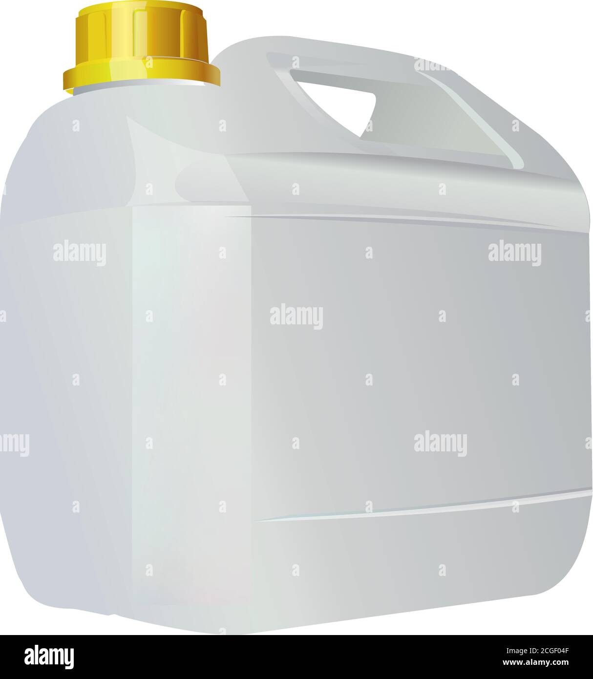 Yellow plastic storage box Stock Vector Images - Alamy