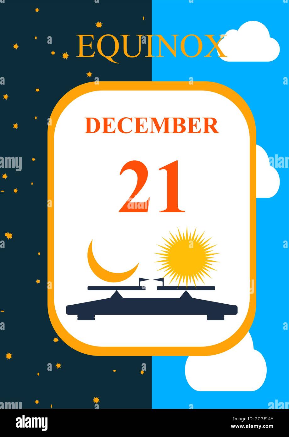 Day night equinox Stock Vector Images - Alamy