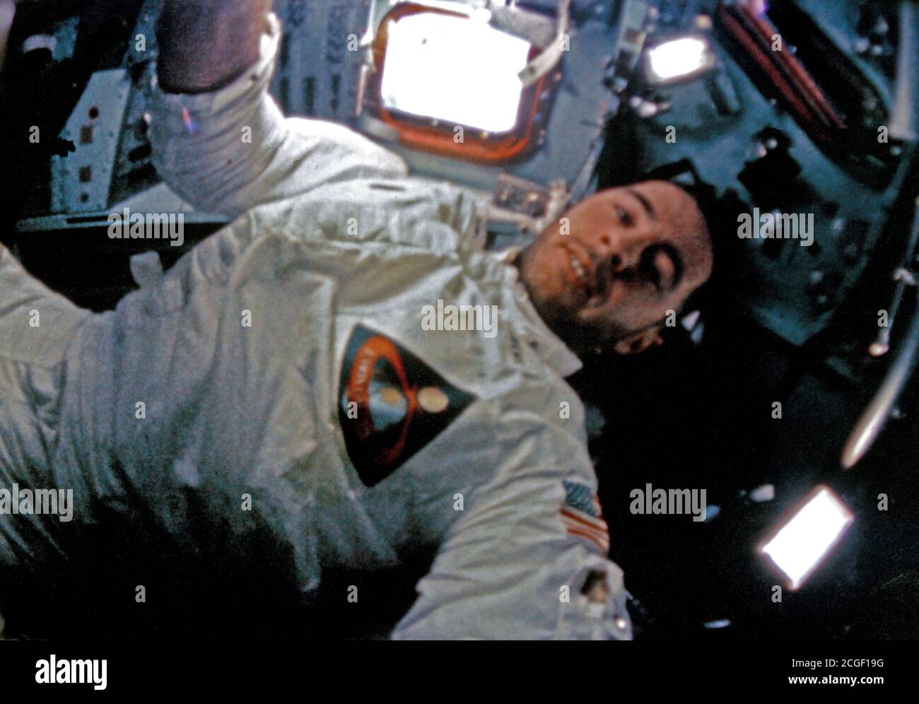 (21-27 Dec. 1968) --- Astronaut William A. Anders, lunar module pilot ...