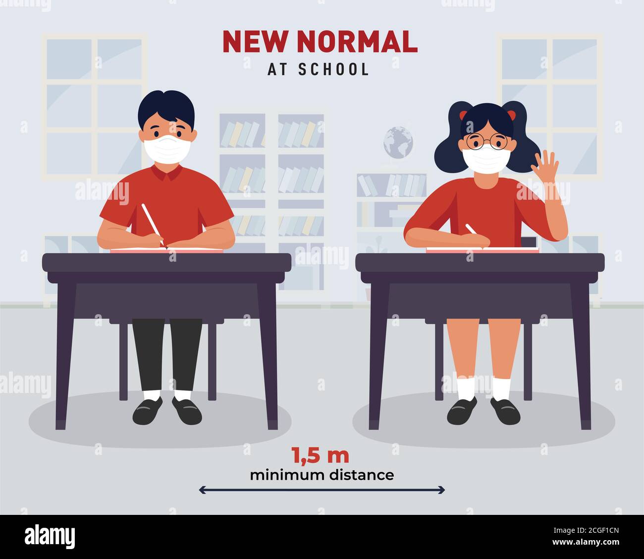Social distancing in school. Coronavirus Guidance for Schools New rules ...