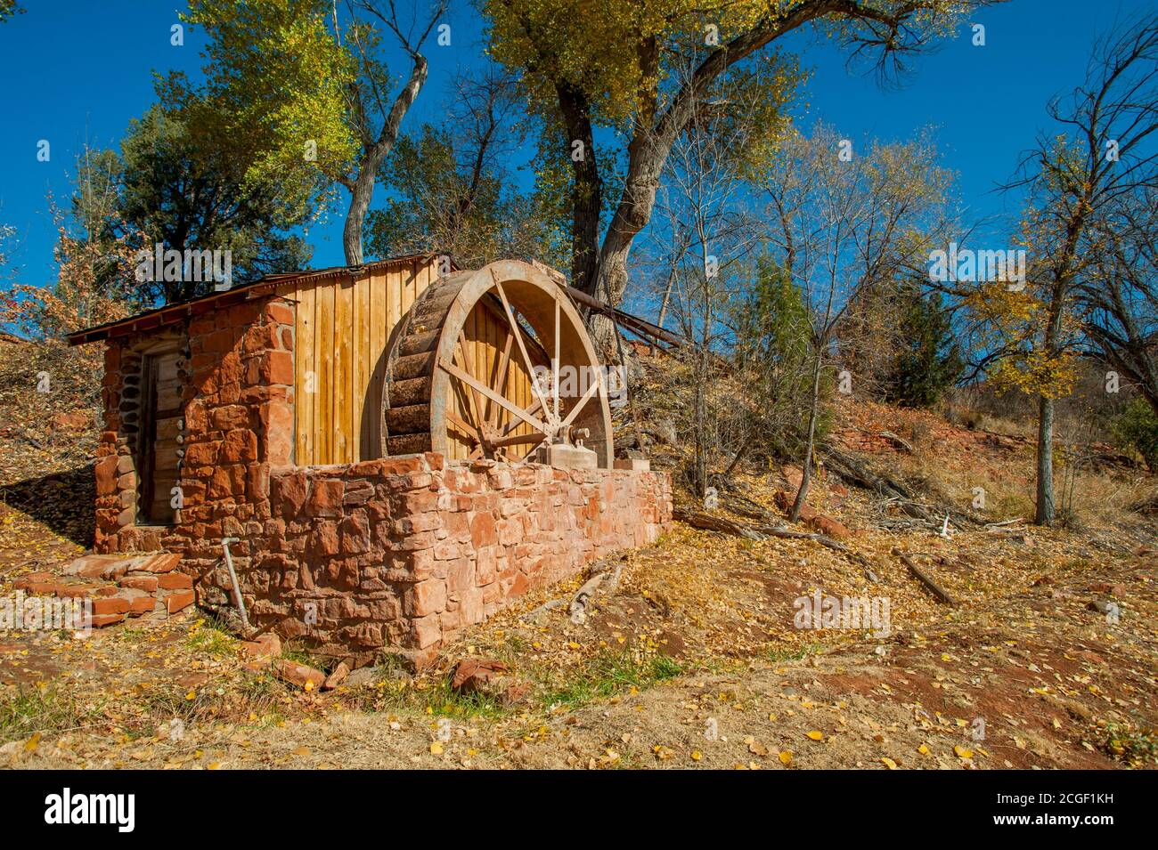 Old waterwheel hi-res stock photography and images - Alamy