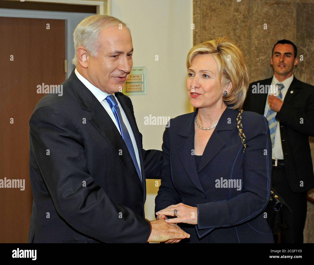 2009 - U.S. Secretary of State Hillary Rodham Clinton meets with ...