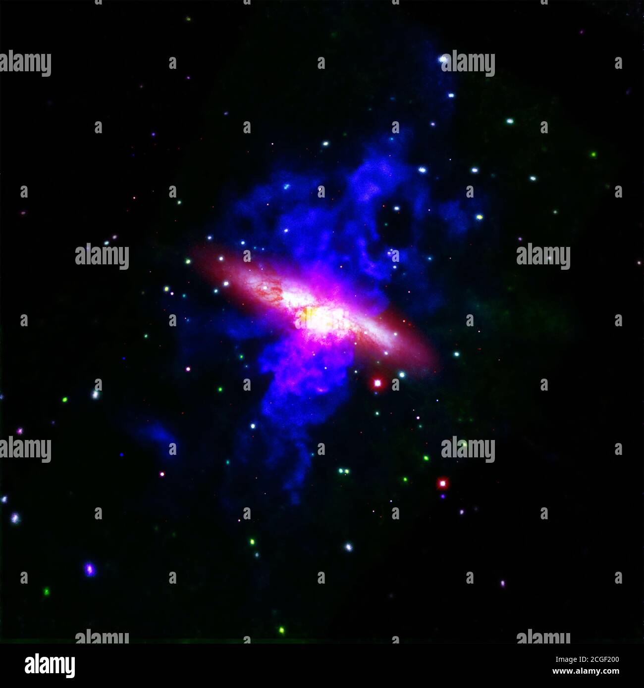 MESSIER 82 - September 2020 - Messier 82, or M82, is a galaxy that is ...