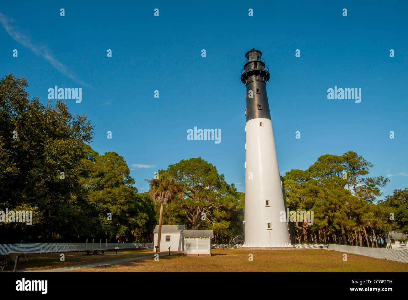 The Hunting Island Lighthouse, located in Hunting Island State Park on ...