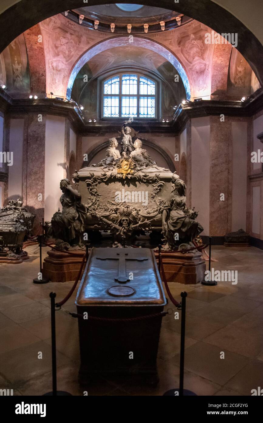 Tomb of Maria Theresa and Franz I Stephen, Maria Theresa Vault ...