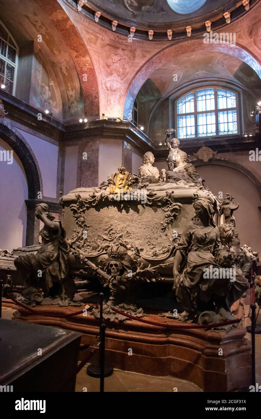 Tomb of Maria Theresa and Franz I Stephen, Maria Theresa Vault ...