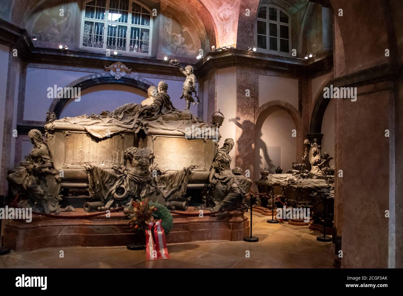 Tomb of Maria Theresa and Franz I Stephen, Maria Theresa Vault ...