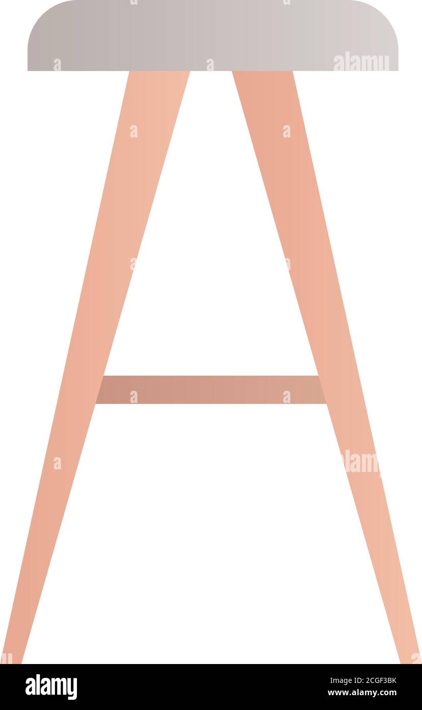 Isolated white chair vector design Stock Vector Image & Art - Alamy