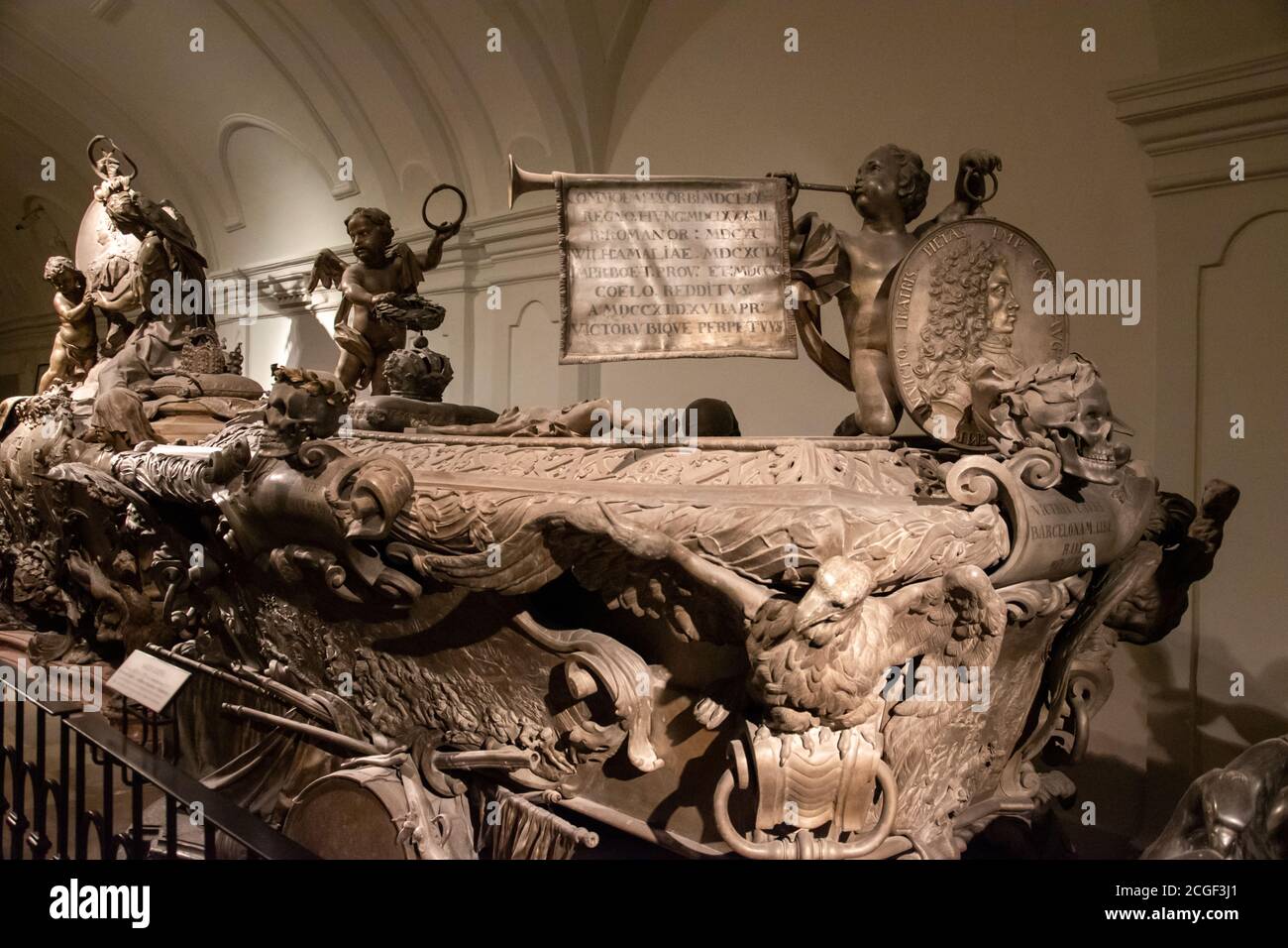 Tomb of Joseph I, Imperial (Capuchin) Crypt, Vienna, Austria Stock ...