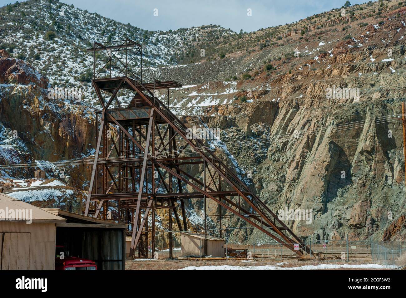 Old copper mine hi-res stock photography and images - Alamy