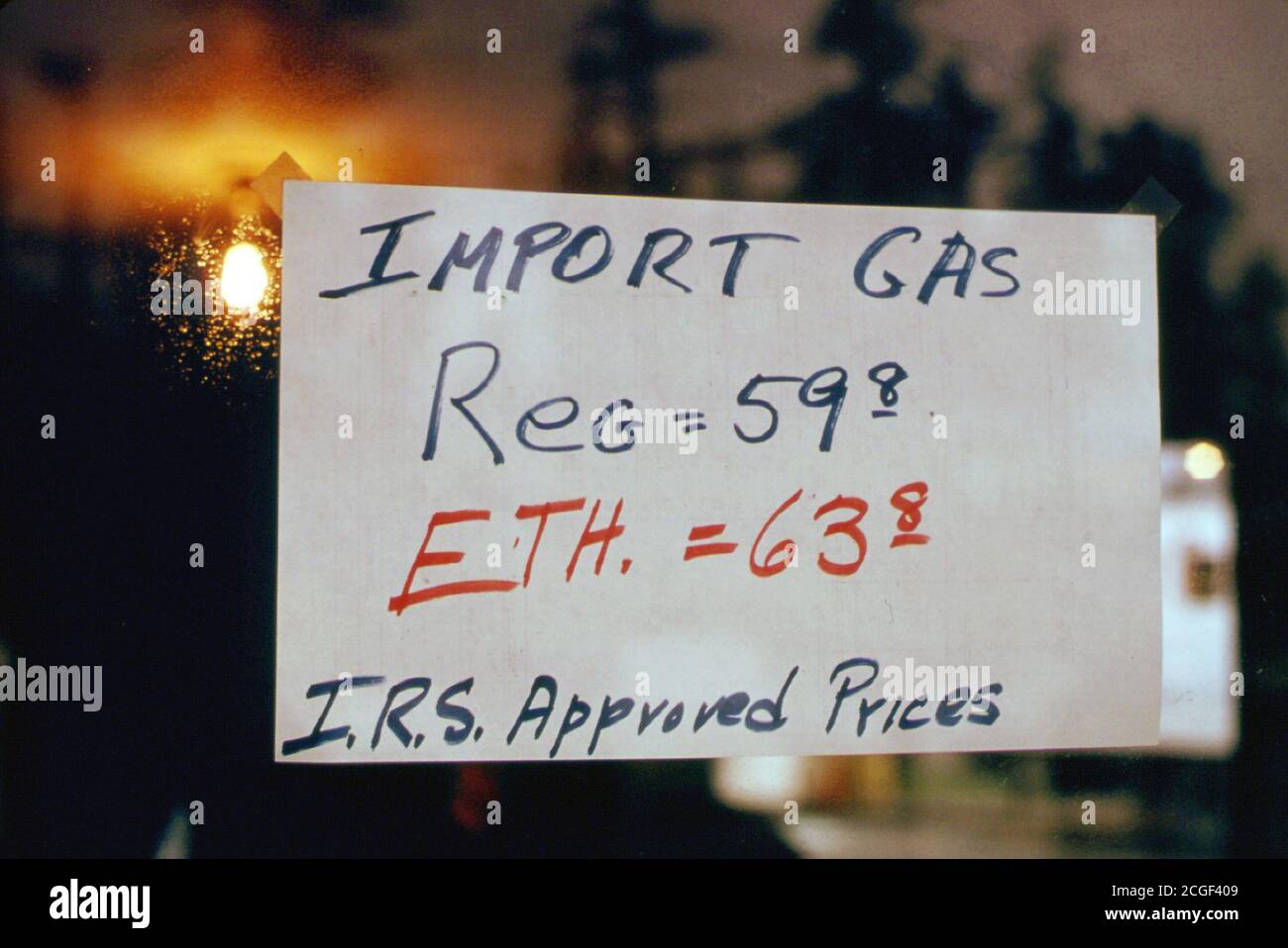 1970s gas shortage hi-res stock photography and images - Alamy
