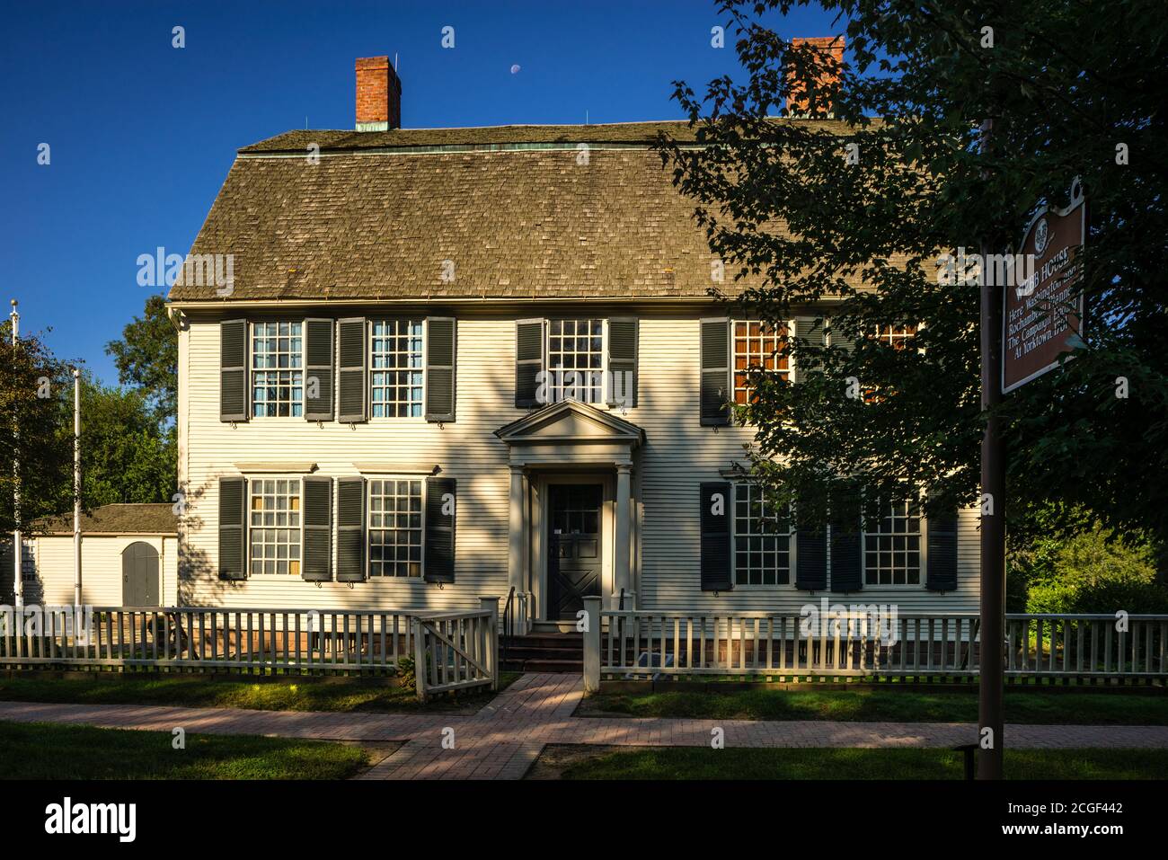 Joseph Webb House Webb Deane Stevens Museum Wethersfield, Connecticut ...