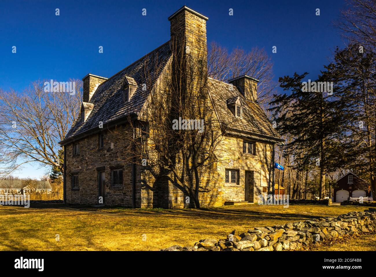 Henry Whitfield House Guilford, Connecticut, USA Stock Photo - Alamy