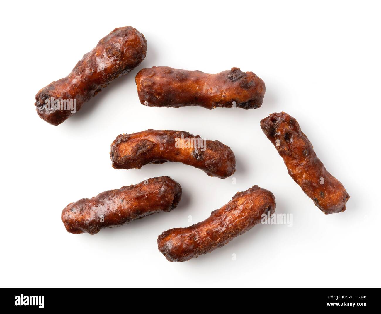 Japanese sweets (karinto) on a white background Stock Photo - Alamy
