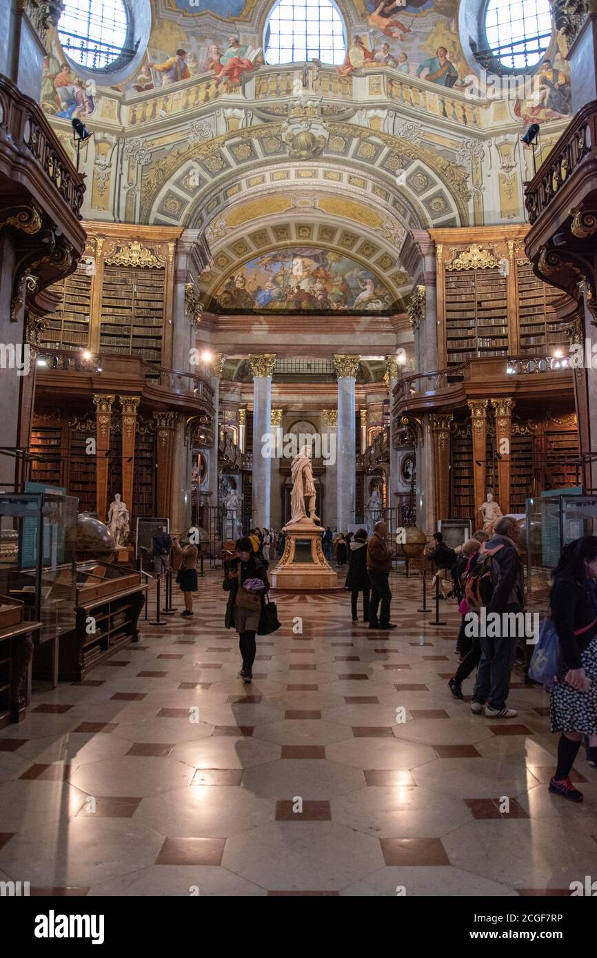 Nationalbibliothek, vienna hi-res stock photography and images - Alamy