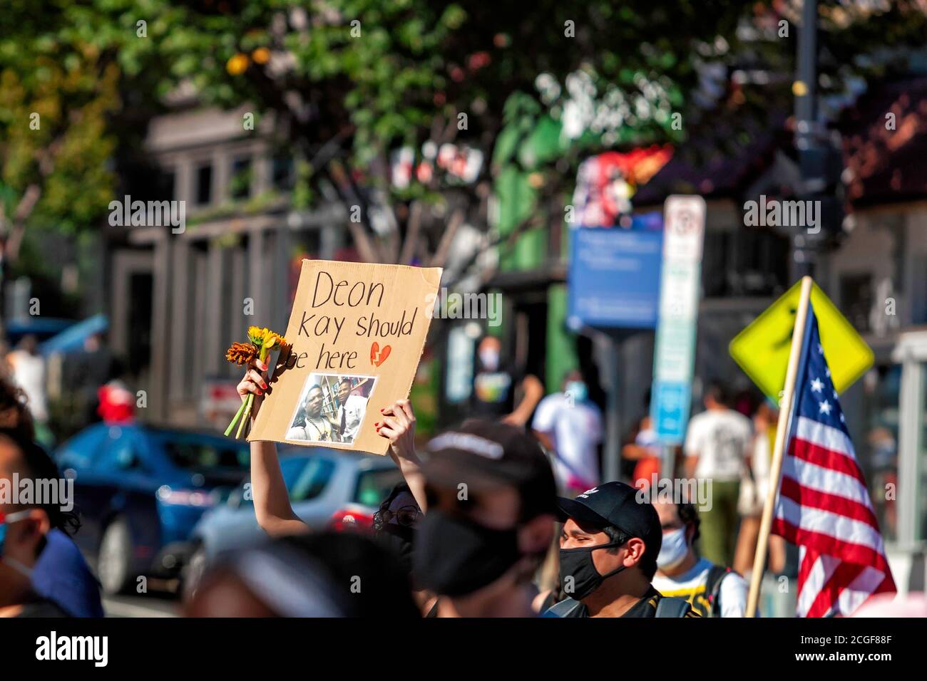 March for Justice for Deon Kay, Washington, DC, United States Stock ...