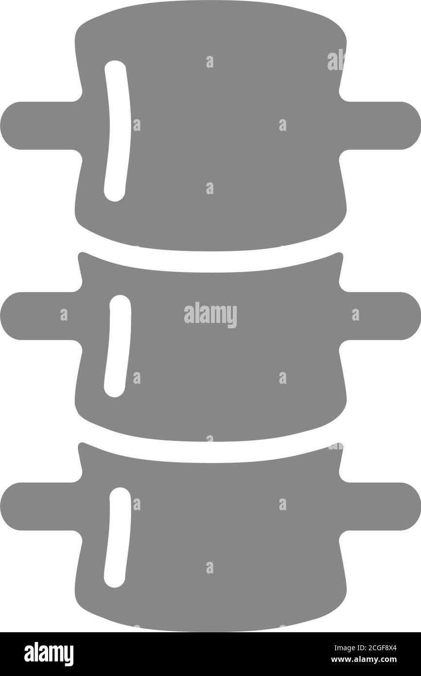 Human spinal column icon Stock Vector Images - Alamy