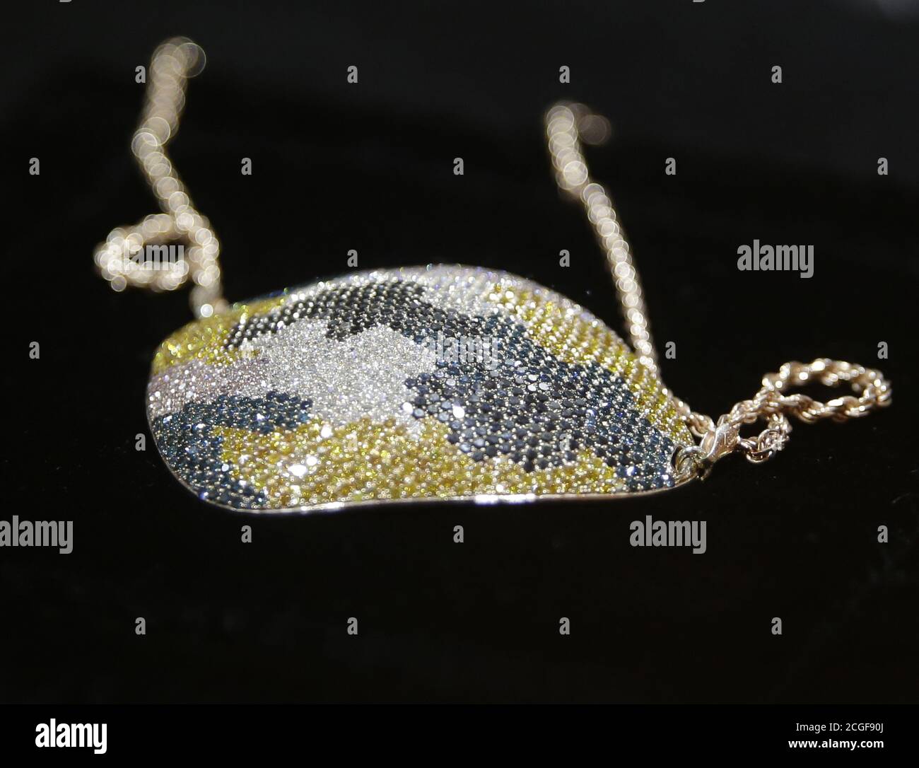 New York, United States. 10th Sep, 2020. Slick Rick's diamond eye patch ...