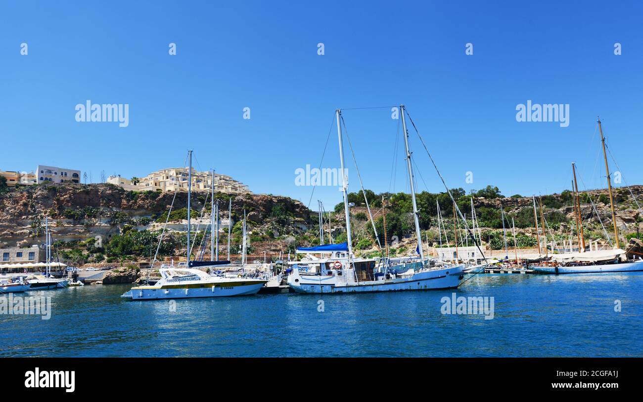 Mgarr harbour in Gozo, Malta Stock Photo - Alamy