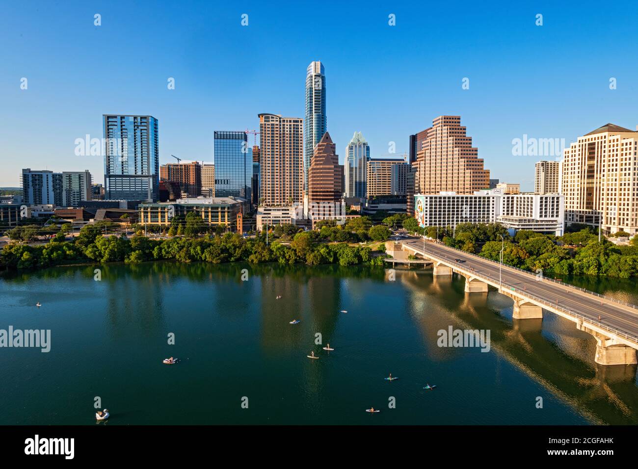 Austin, Texas skyline Stock Photo - Alamy