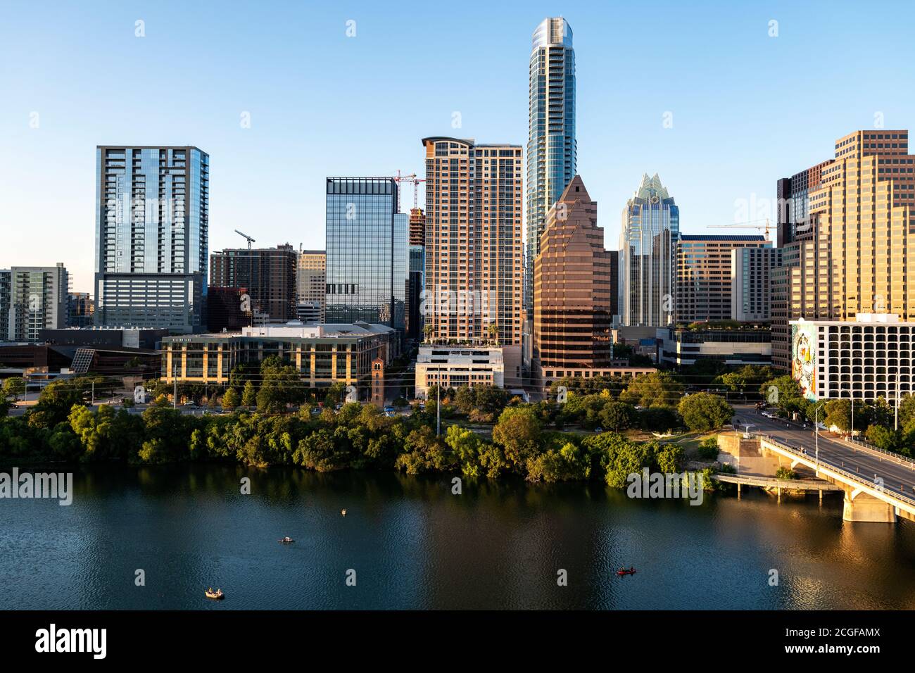 Austin, Texas skyline Stock Photo - Alamy