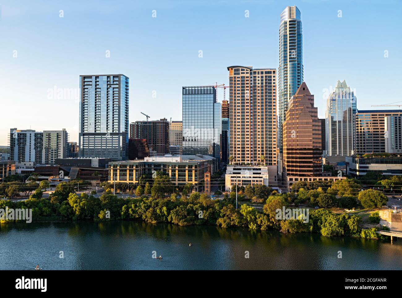 Austin, Texas skyline Stock Photo - Alamy