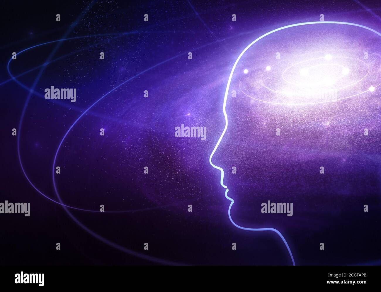 Human head 3d hi-res stock photography and images - Alamy