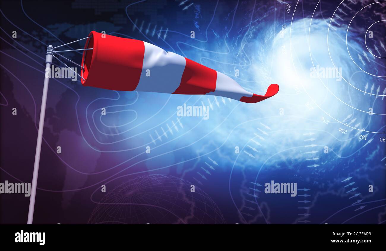 Wind forecast map hi-res stock photography and images - Alamy