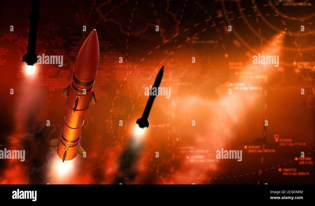 Launch Weapon - 3D Rendering Stock Photo - Alamy