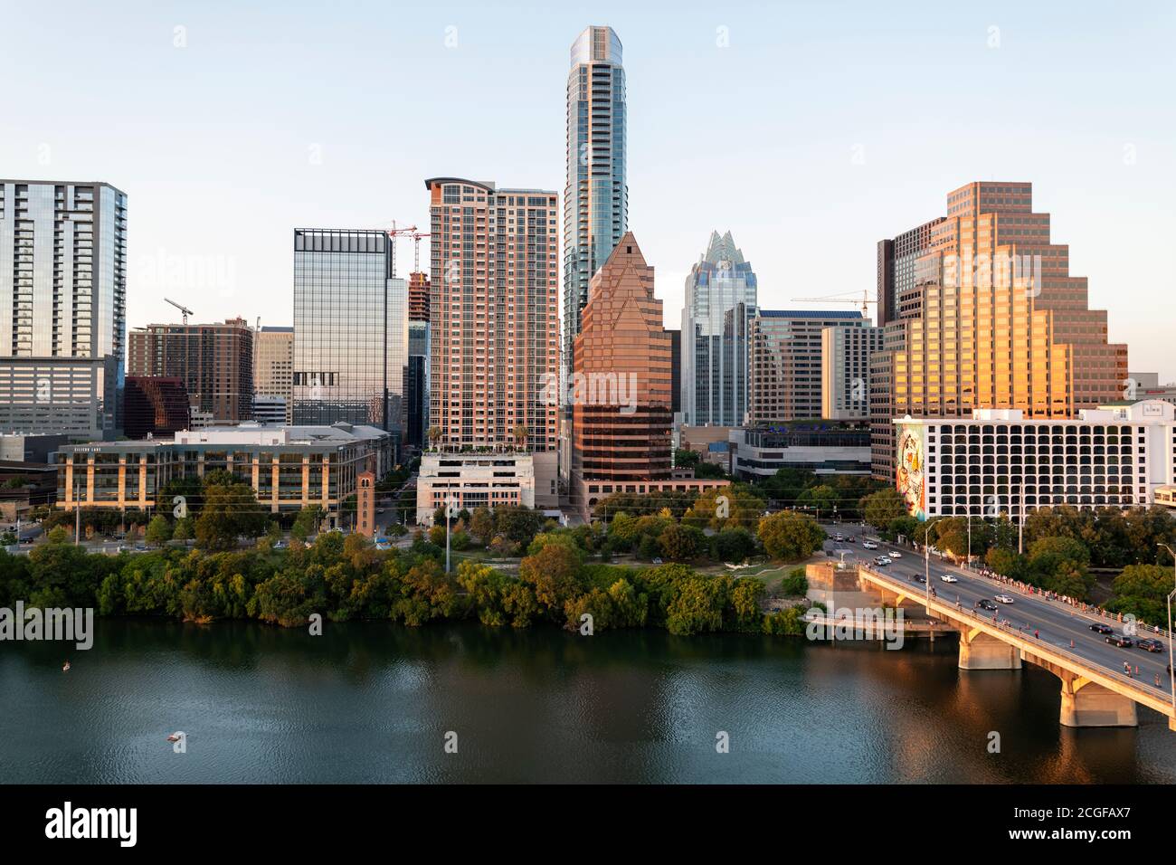 Austin, Texas skyline Stock Photo - Alamy