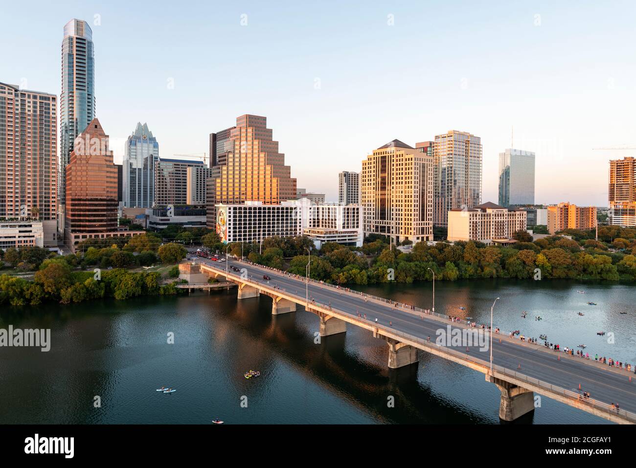 Austin, Texas skyline Stock Photo - Alamy