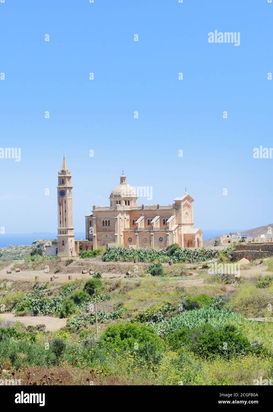 The Basilica of the National Shrine of the Blessed Virgin of Ta' Pinu ...