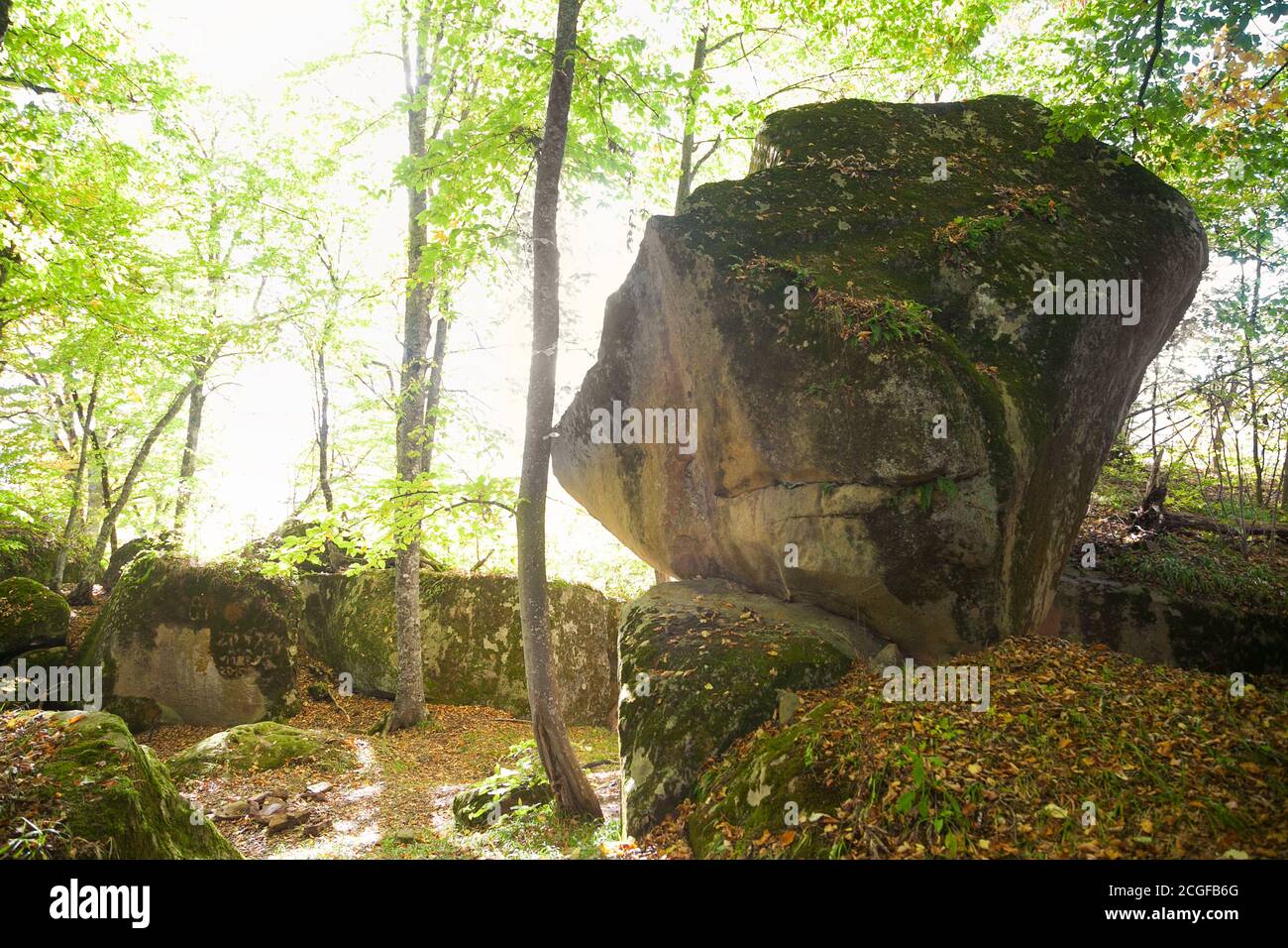 Prehistoric rock cut tomb hi-res stock photography and images - Alamy