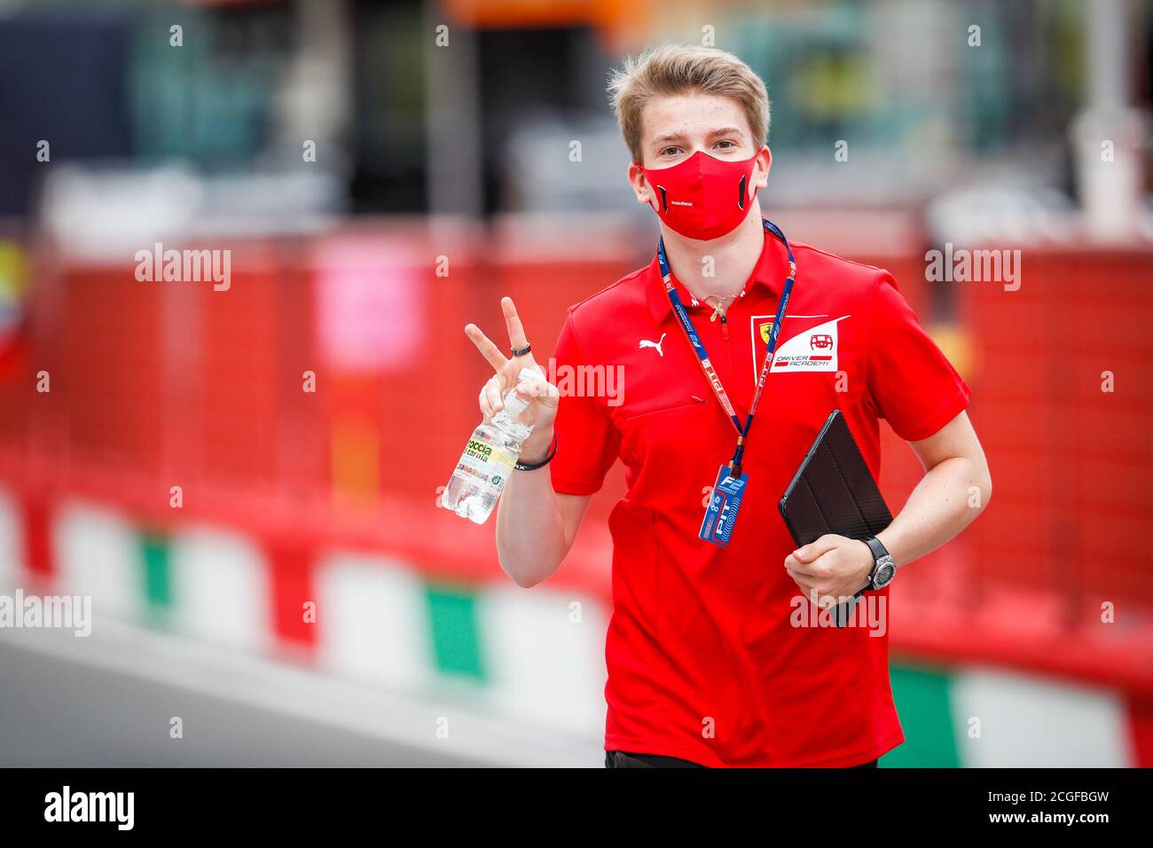 Shwartzman Robert (rus), F2 Scuderia Ferrari Driver Academy, portrait, during the Formula 1 ...