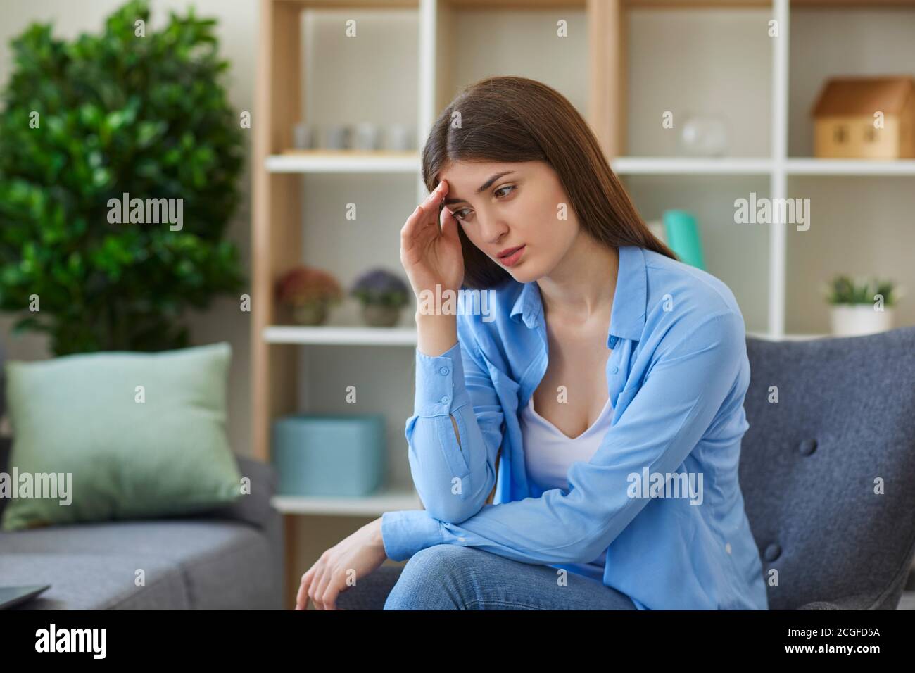 Problem lady hi-res stock photography and images - Alamy