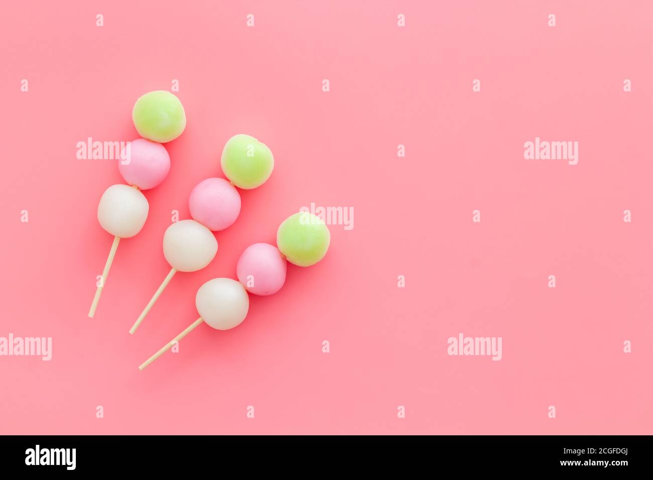 Three colored dango hi-res stock photography and images - Alamy