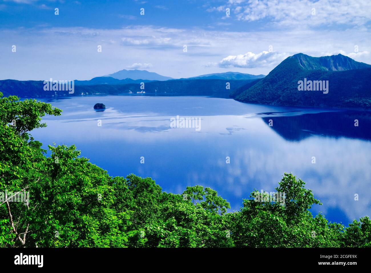 Lake Mashu, Hokkaido Prefecture, Japan Stock Photo - Alamy