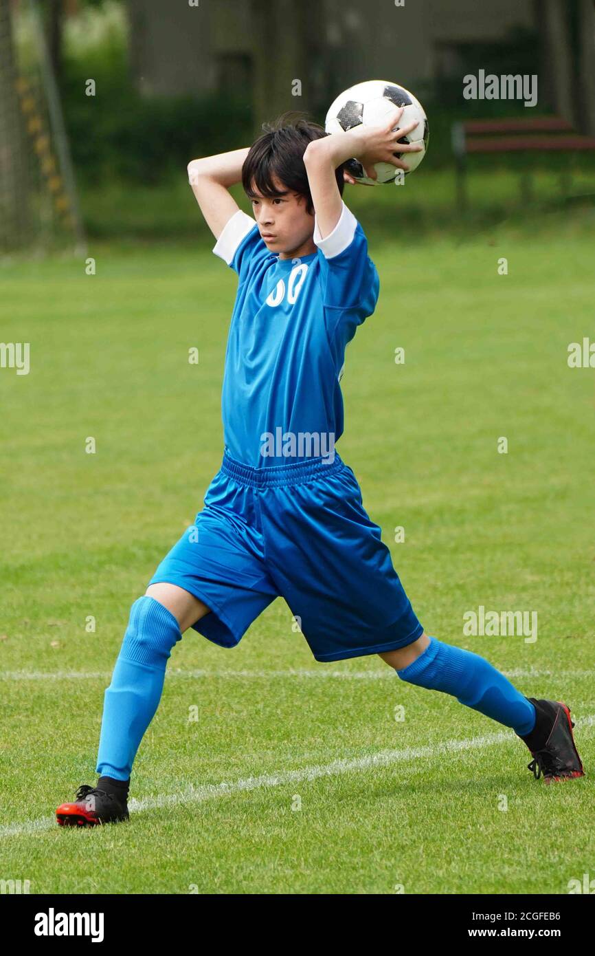 Professional Soccer Throw In