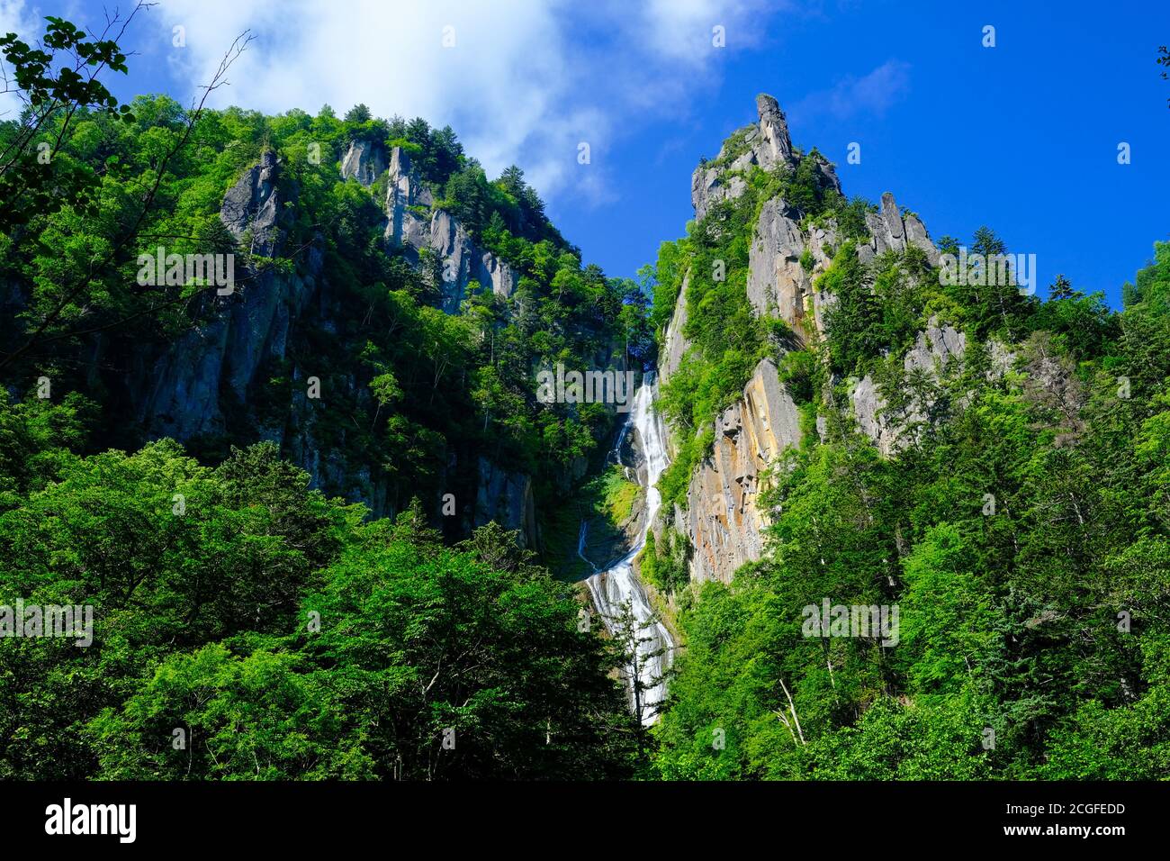 Japan daisetsuzan waterfall hi-res stock photography and images - Alamy