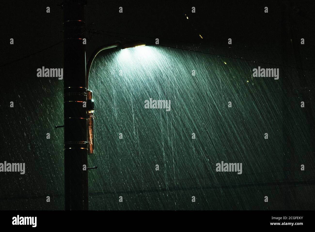 Typhoon and night scenery hi-res stock photography and images - Alamy