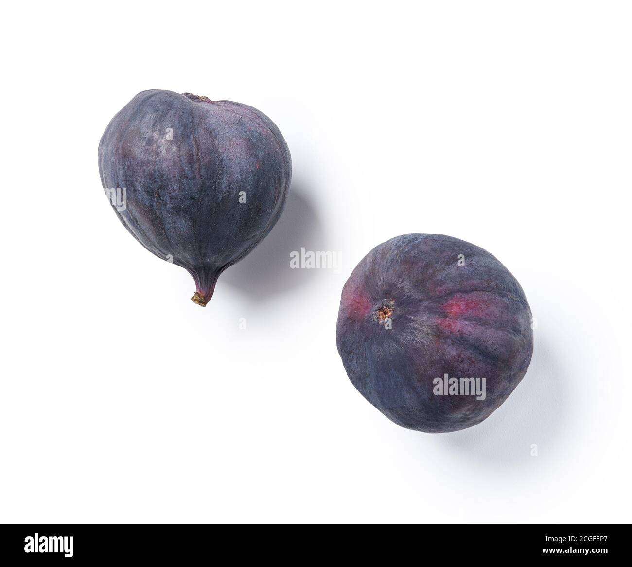 Top view halves whole Cut Out Stock Images & Pictures - Alamy