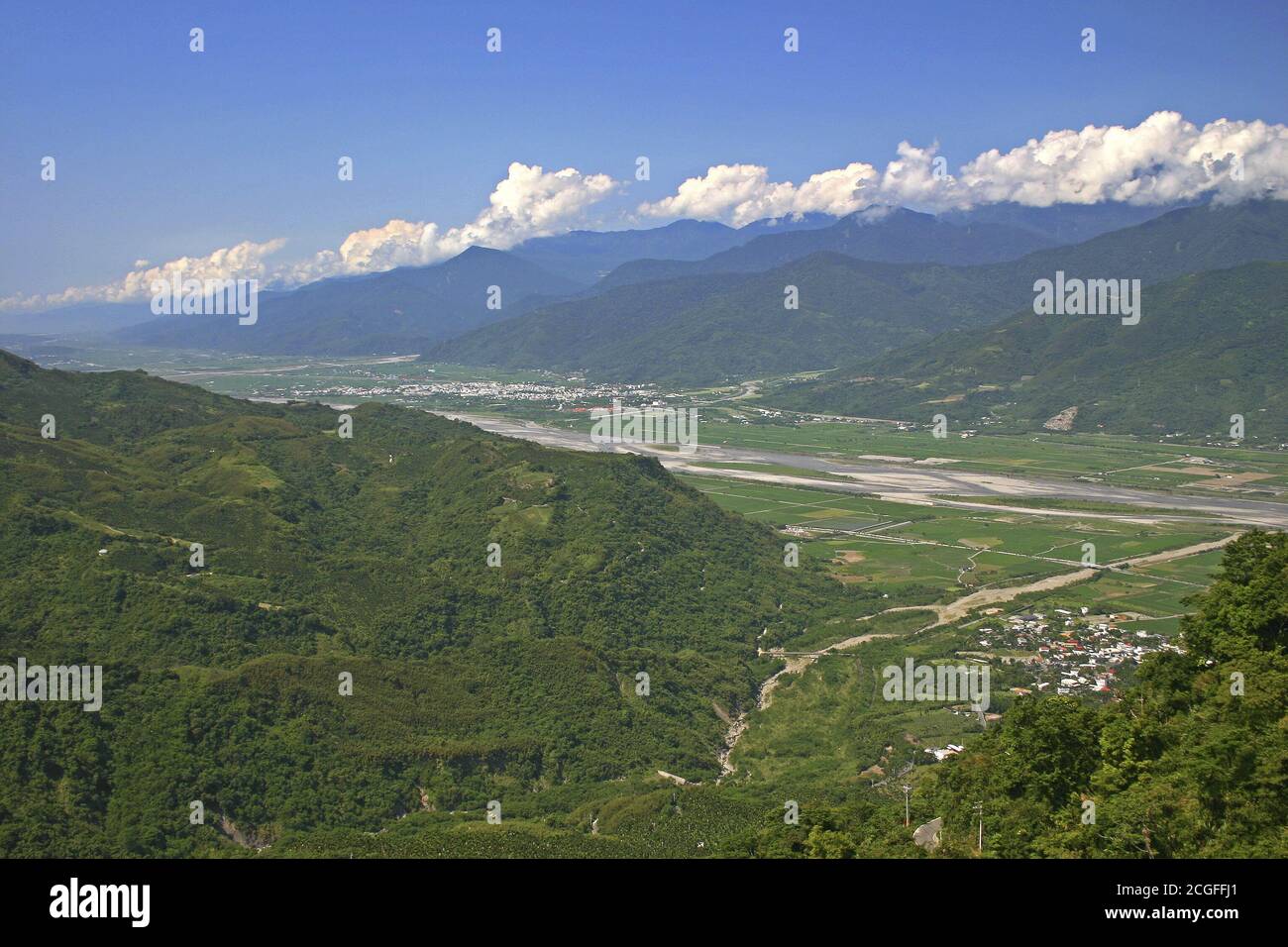 Taiwan Hualien Yuli Huadong Rift Valley Stock Photo - Alamy