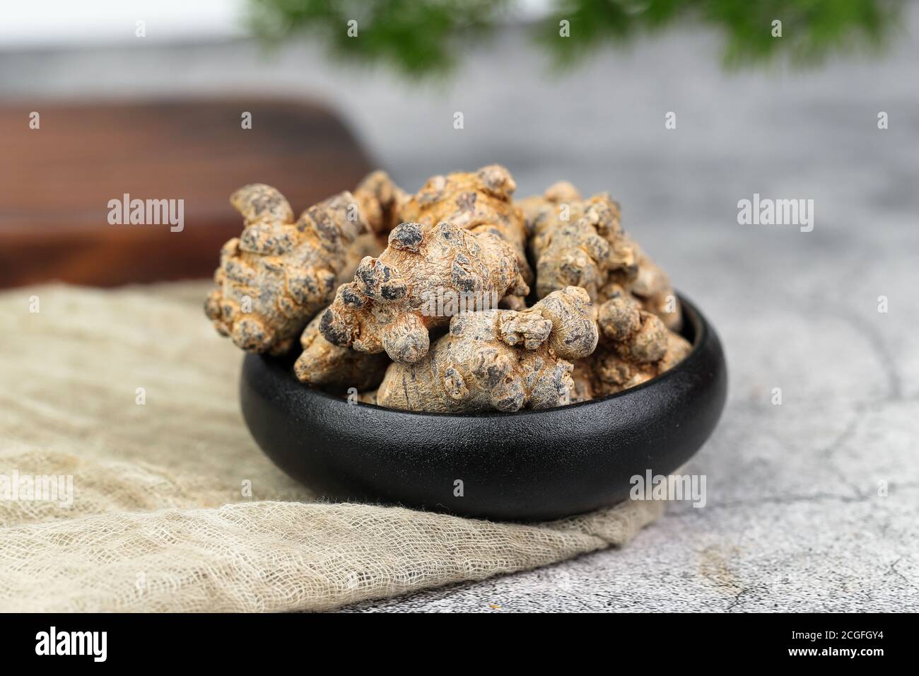 Chinese herbal medicine notoginseng Stock Photo - Alamy