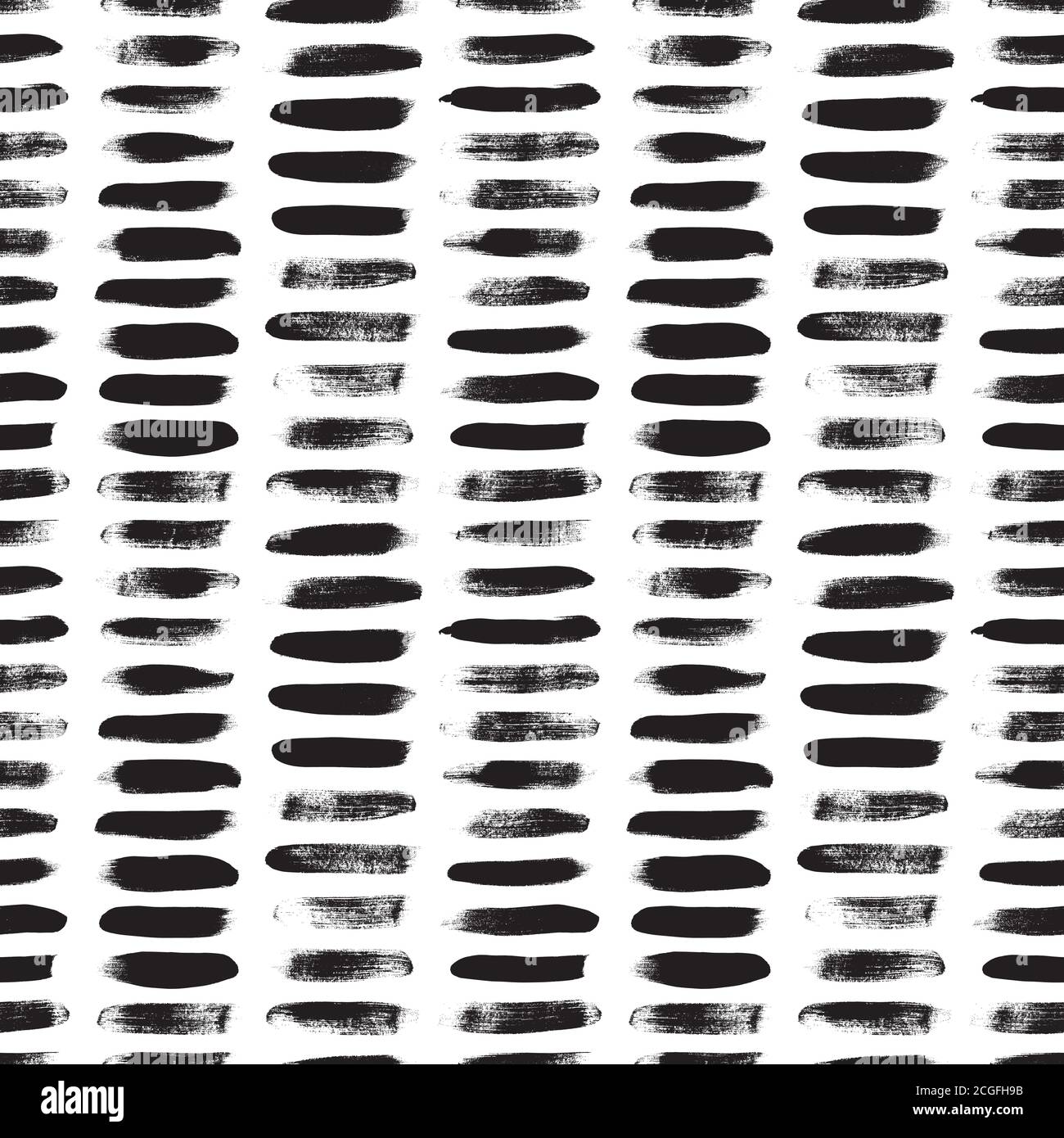 Grunge dash lines vector seamless pattern Stock Vector Image & Art - Alamy