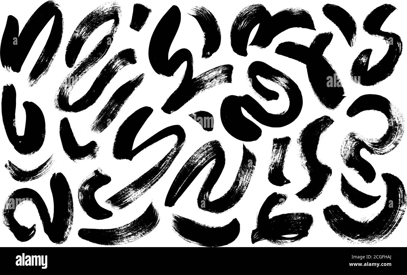 Random collection black hand Cut Out Stock Images & Pictures - Alamy