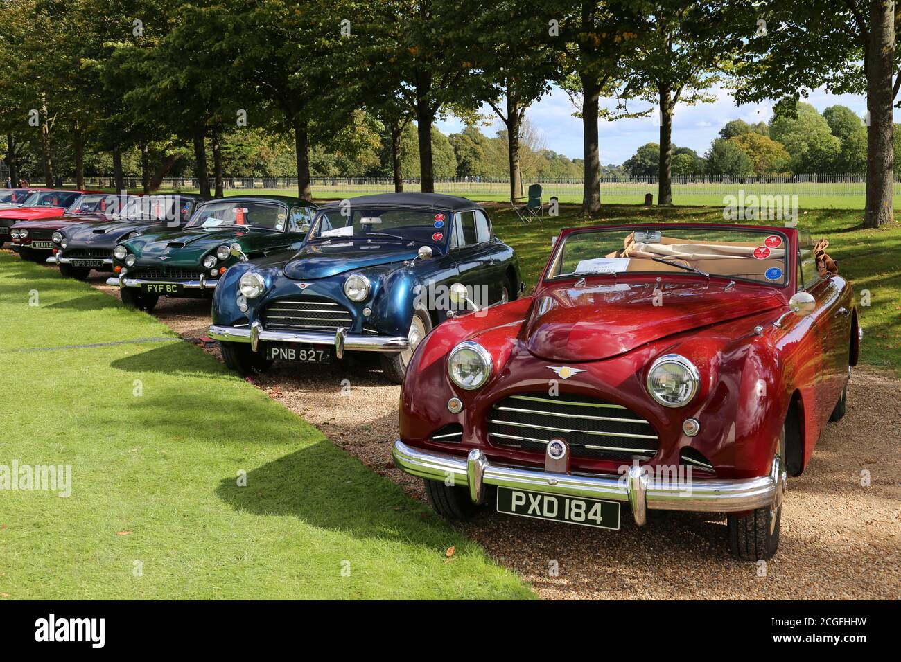 Jensen Interceptors (1950-1957), Car Club Displays, Concours of ...