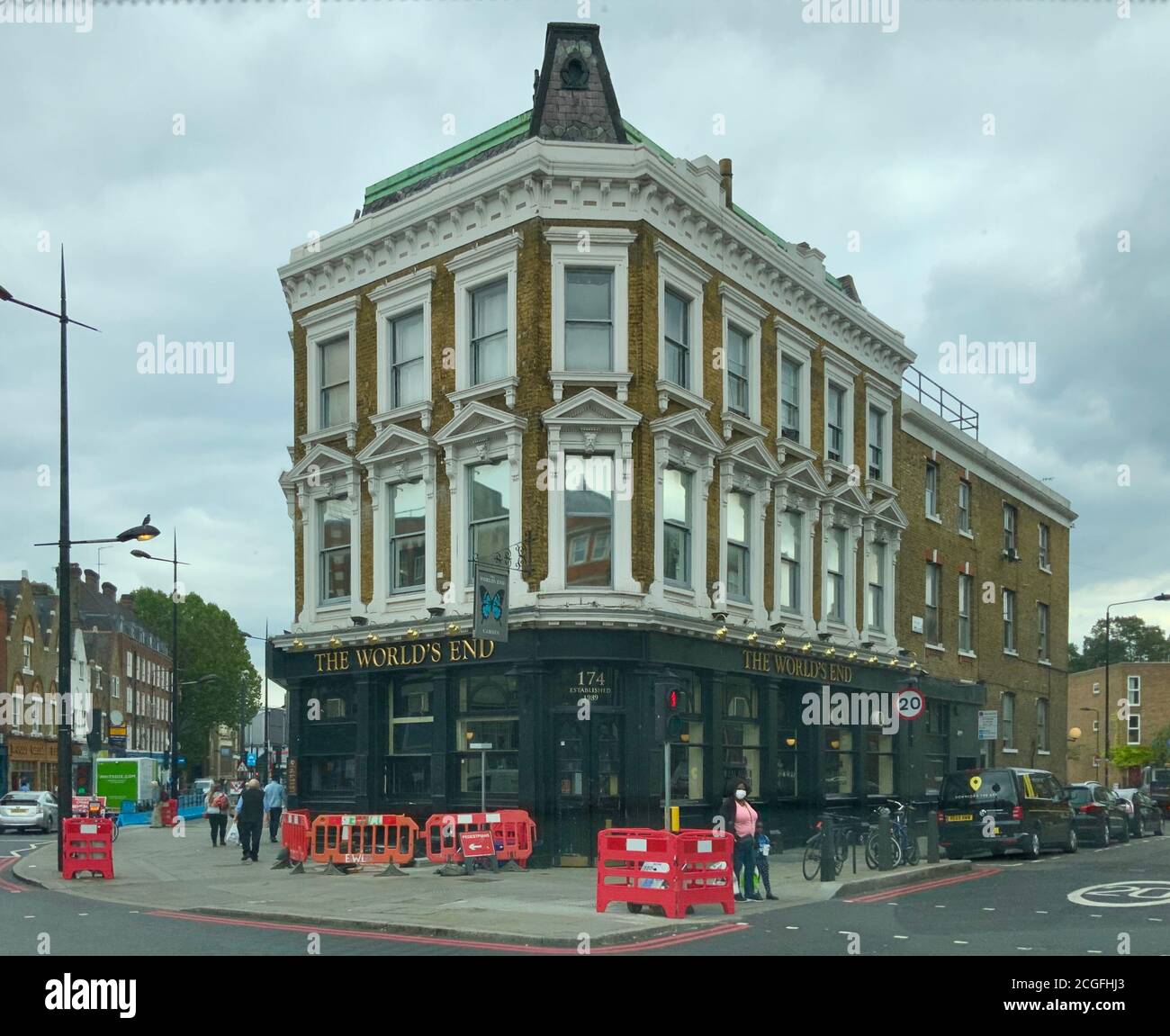 The World's End building in Kings Cross, London, United Kingdom Stock ...