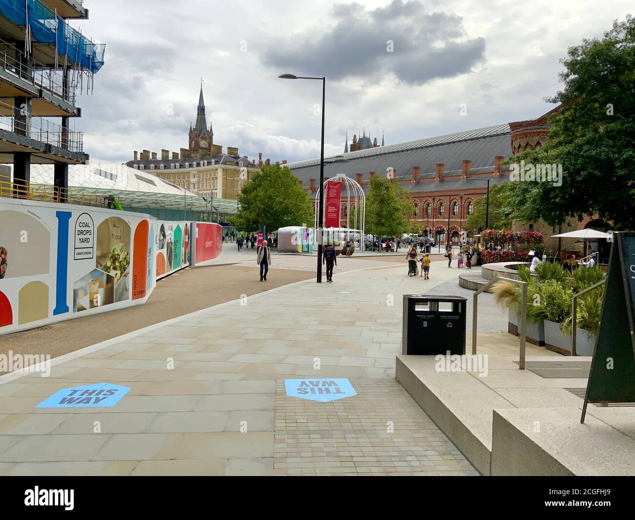 Battla Bridge Place, Kings Cross, London, United Kingdom Stock Photo ...