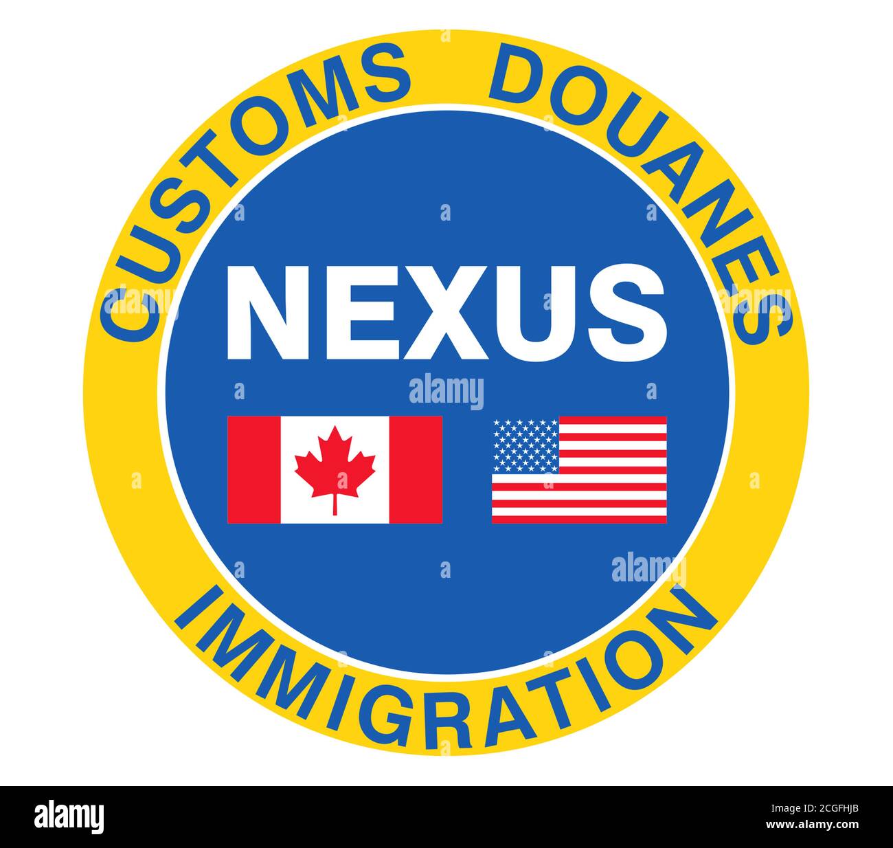 NEXUS - Canada Border Services Agency Stock Photo - Alamy
